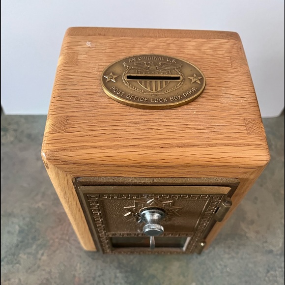 Handmade | Other | Old Post Office Mailbox Door Crafted On To A ...